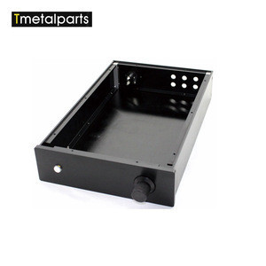 Buy Aluminum Amplifier Enclosure Custom Amp Chassis / Tube Amp Chassis ...