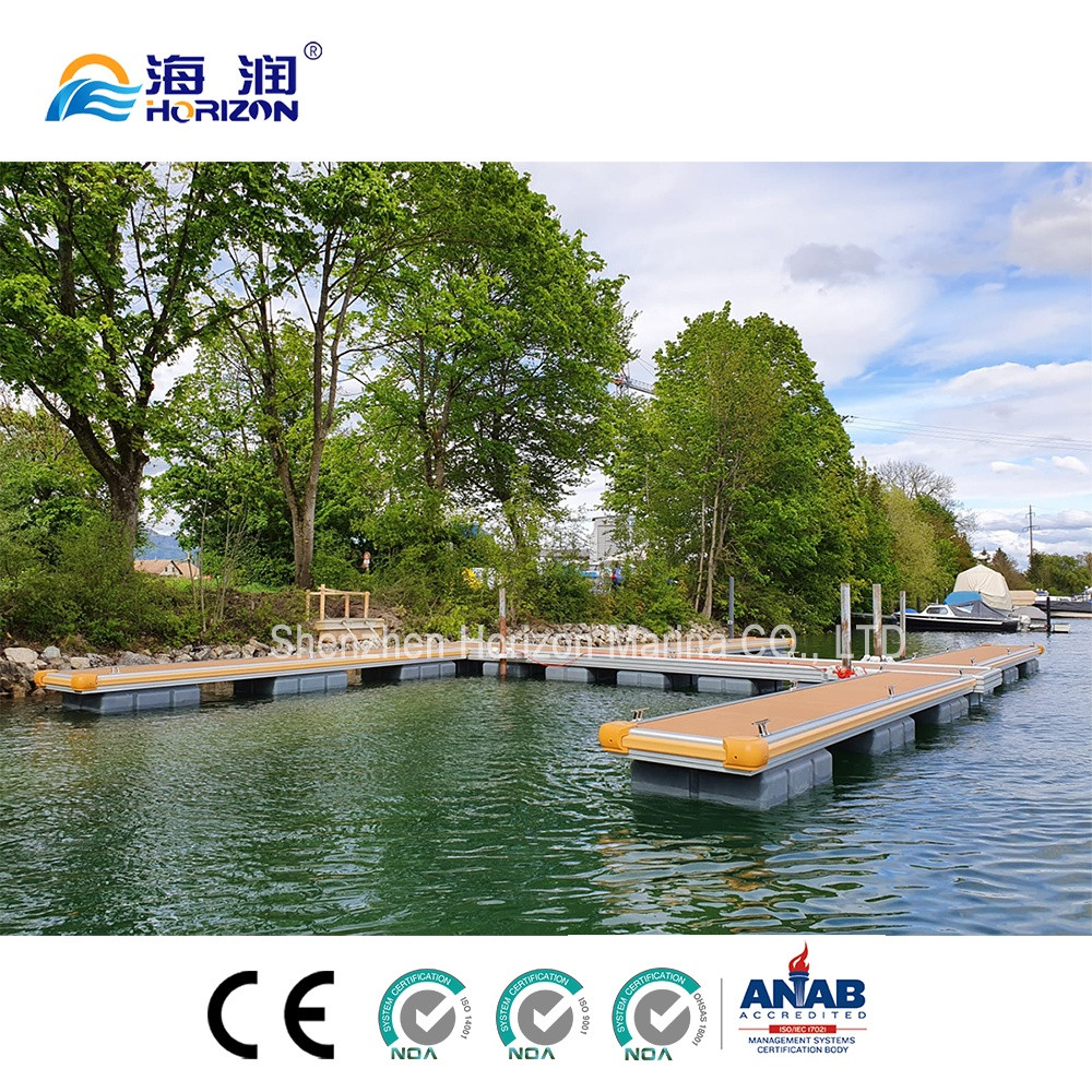 Buy Aluminum Floating Pontoon Jetty Pontoon from Shenzhen Horizon ...