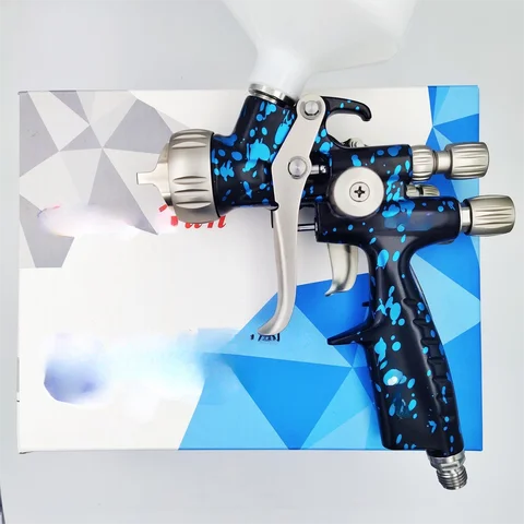 Buy Auto Spray Paint Painting Gun Refinishing Air Pneumatic Hvlp Car ...