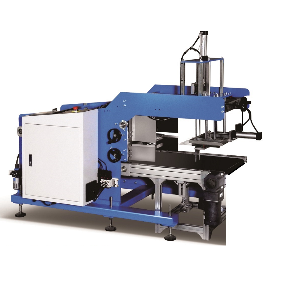 Buy Automatic Book Stacker For 3 Knife Trimmer from Beijing Runda ...