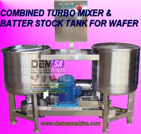 Buy Batter Mixer For Wafer Production - Gofret Hamur Mikseri from DEMSA ...