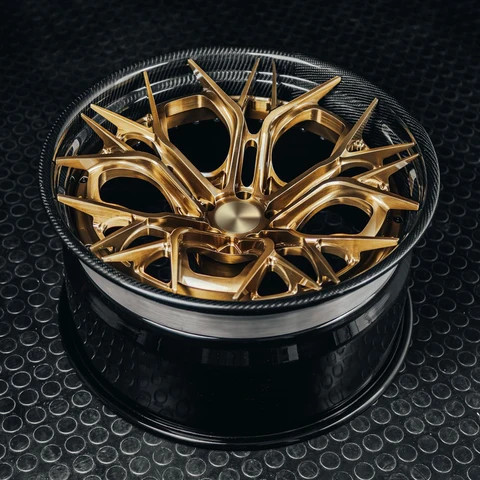 Buy Carbon Fiber Two-piece Forged Wheels With Deep Concave Shape, High ...