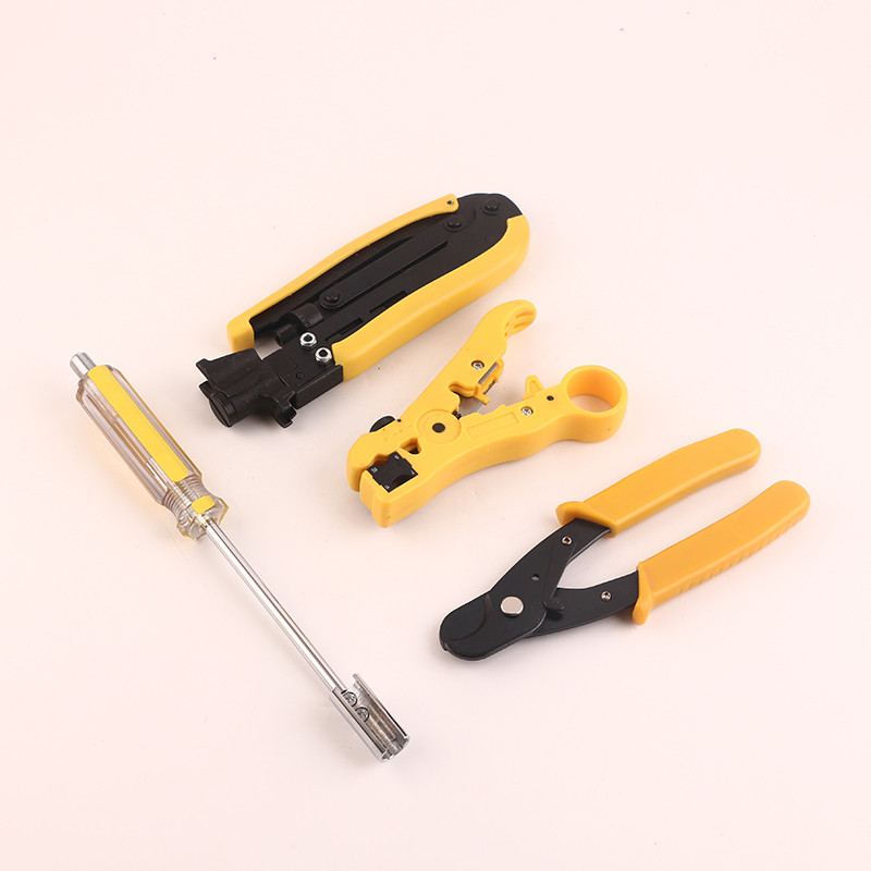 Buy Coaxial Crimping Tool Kit Compression Tool Set F Connectors ...