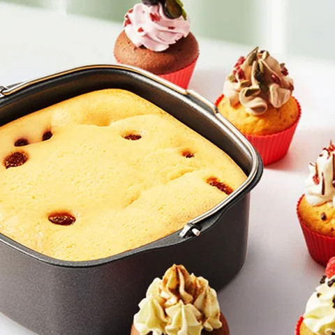 Buy Cosori Ninja Air Fryer Accessories Set Square Cake Basket Muffin ...