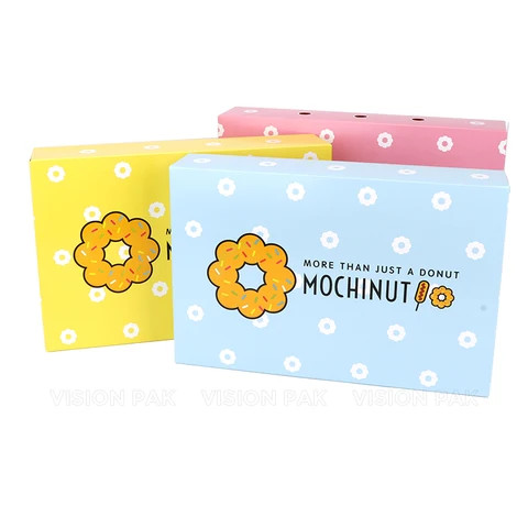 Buy Custom Mochinut Disposable Box For Mini Donuts Food Grade Printed ...