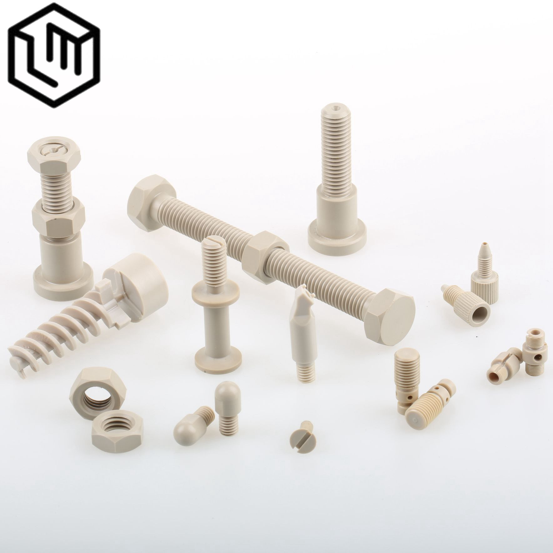Buy Custom Plastic Screw Precision Plastic Spare Part Cnc Machining ...