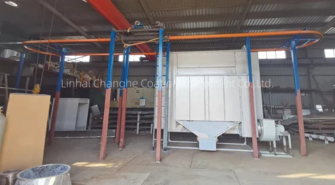 Buy Customized Batch Type Automatic Electrostatic Powder Coating Booth ...