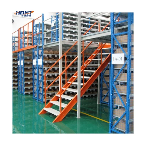 Buy Customized Heavy Load Mezzanine Floor Rack Steel Storage Shelf ...