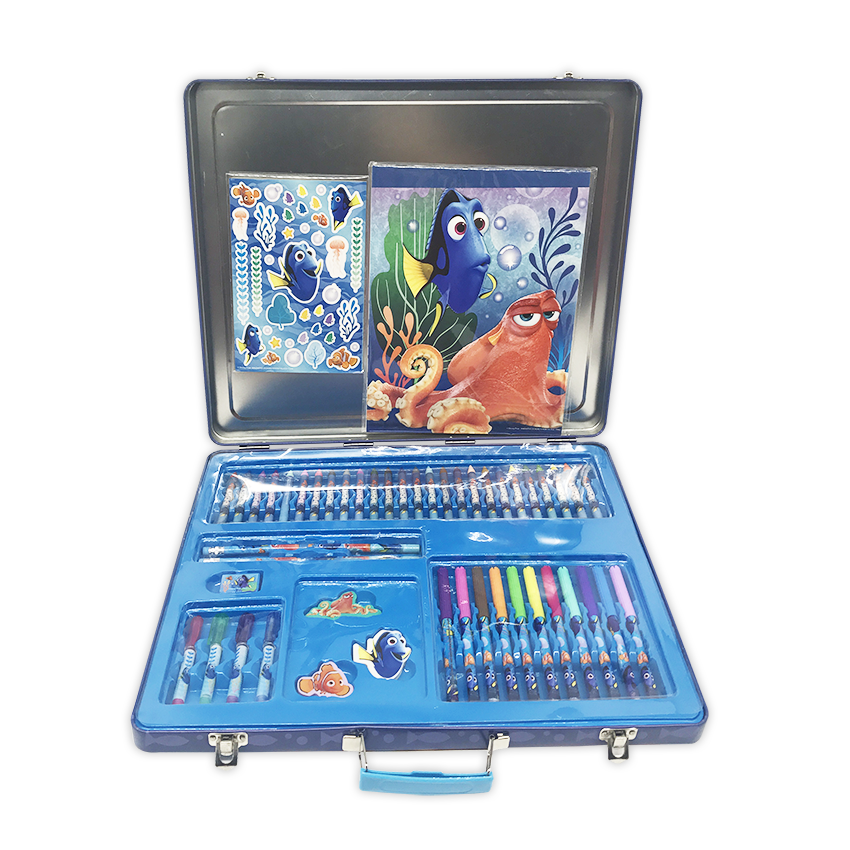 Buy Deluxe Art Set For Kids School Set Stationery Cartoon Box Paint ...