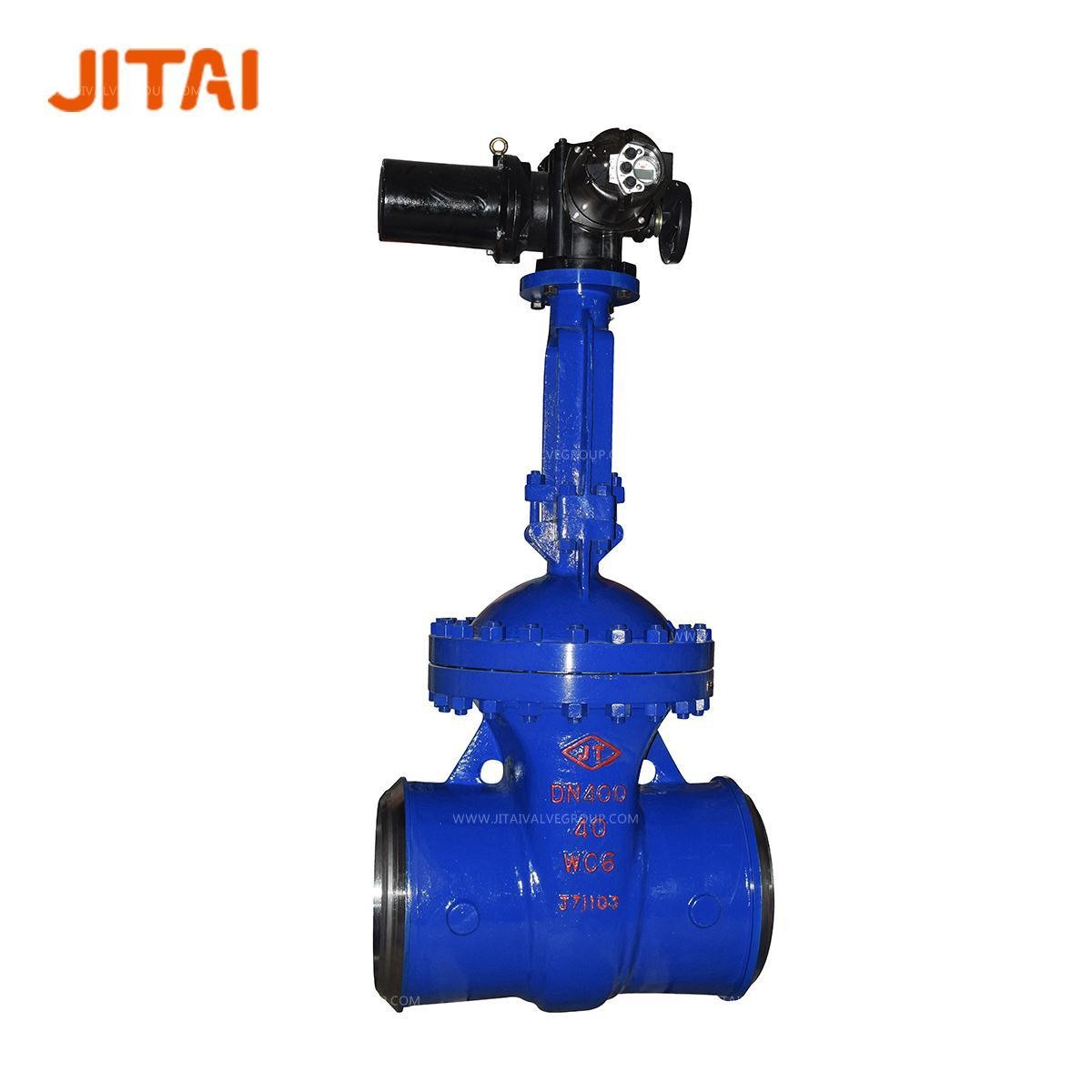 Buy Din High Pressure Bolted Bonnet Dn350 Bw End Gate Valve With ...
