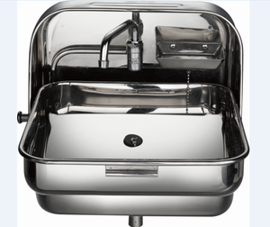 Buy Dometic Type Stainless Steel Rectangular Hand Wash Basin Rv Sink ...