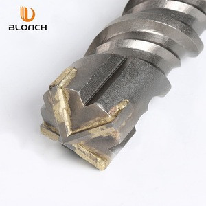 Buy Drill Fittings Round Shank Thread Cross Impact Drill For Concrete ...