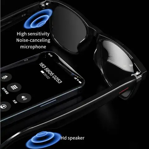 Buy E13 Smart Glasses With Speaker Outdoor Sport Headset Wireless Bt ...