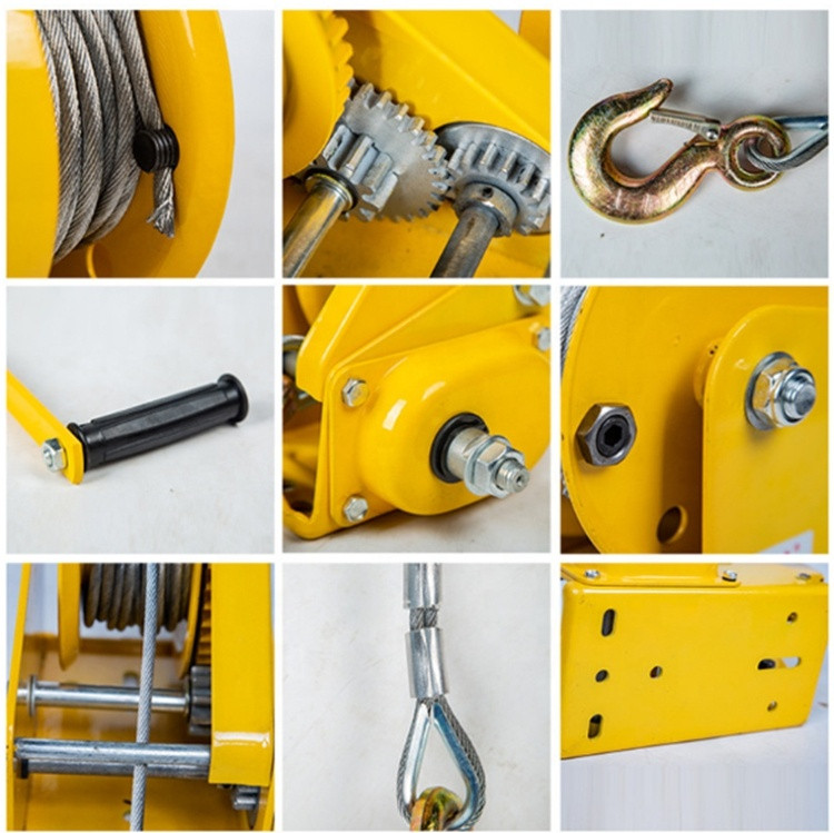 Buy Factory Price 1200lb Small Hand Crank Winch from Xi'an Jinteng ...