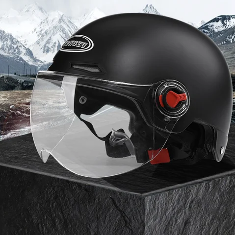 Buy Four Seasons Open Face Helmet Motorcycle Helmet Cycling Men And ...