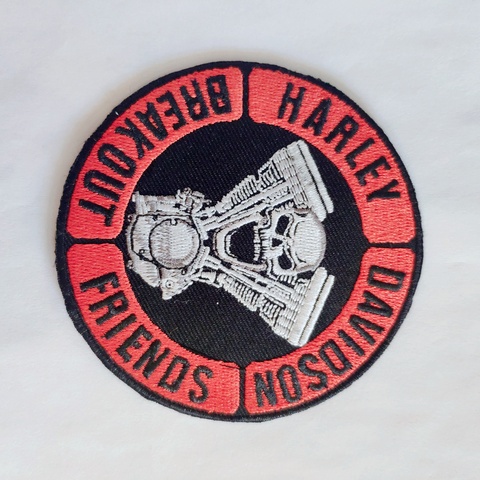 Buy 100% Full Embroidery Patch Various Shapes Red Iron On Patch Custom ...