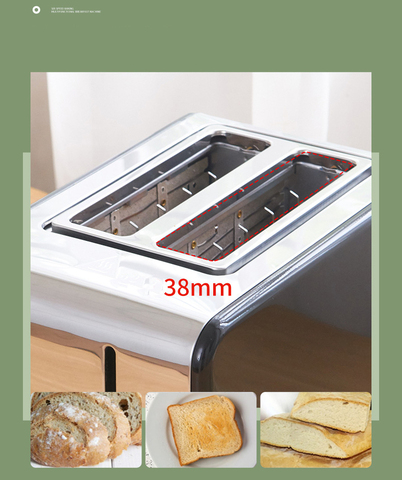 Buy Full Touch Led Display Toasters Stainless Steel With Extra Wide ...