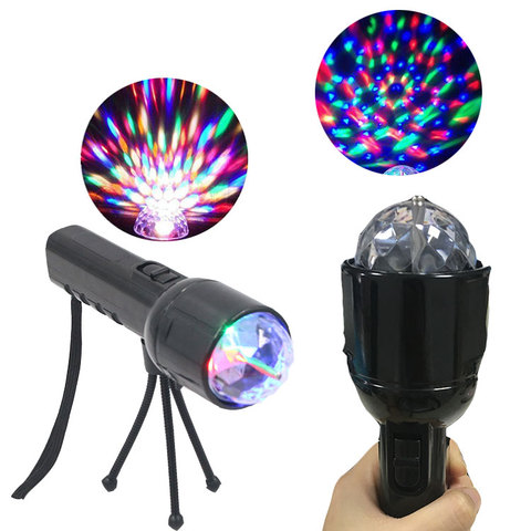 Buy Handheld Led Stage Light Crystal Magic Ball Xmas Party Laser Light ...