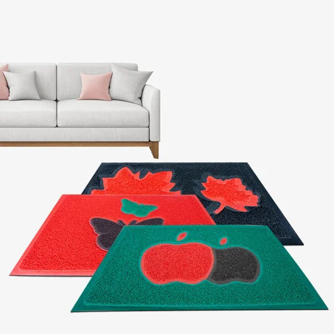 Buy Heavy Custom Pvc Joint Design Pvc Welcome Slip Resistant Door Mat ...