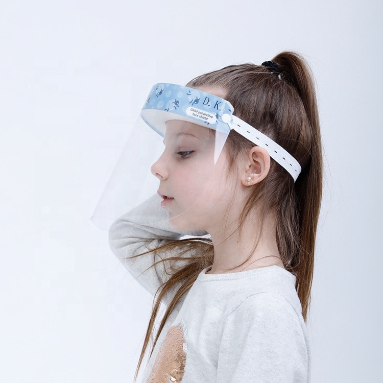 Buy Hot-selling Children Disposable Safety Transparent Plastic Face ...