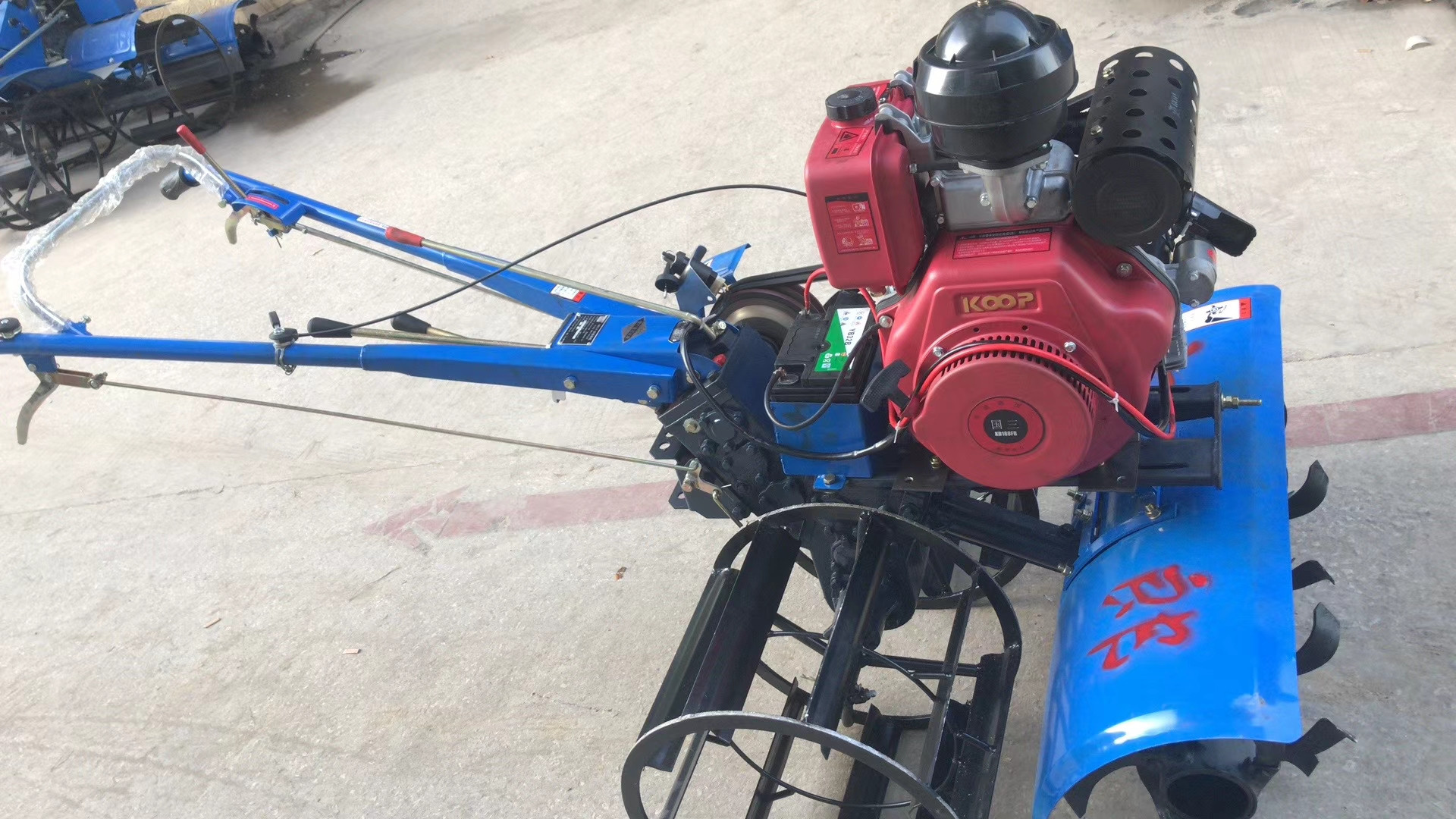 Buy Hot Selling High Efficient Power Tiller Hand Rotary Tiller ...