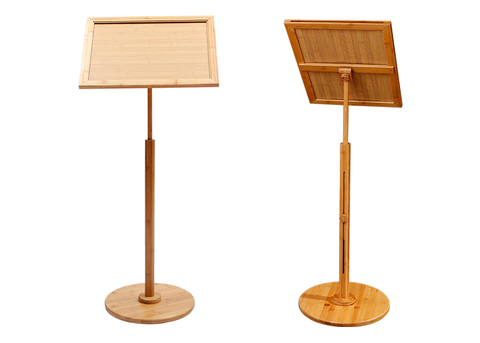 Buy Hotel Lobby A3 A4 Free Standing Wood Sign Stand Poster Board ...