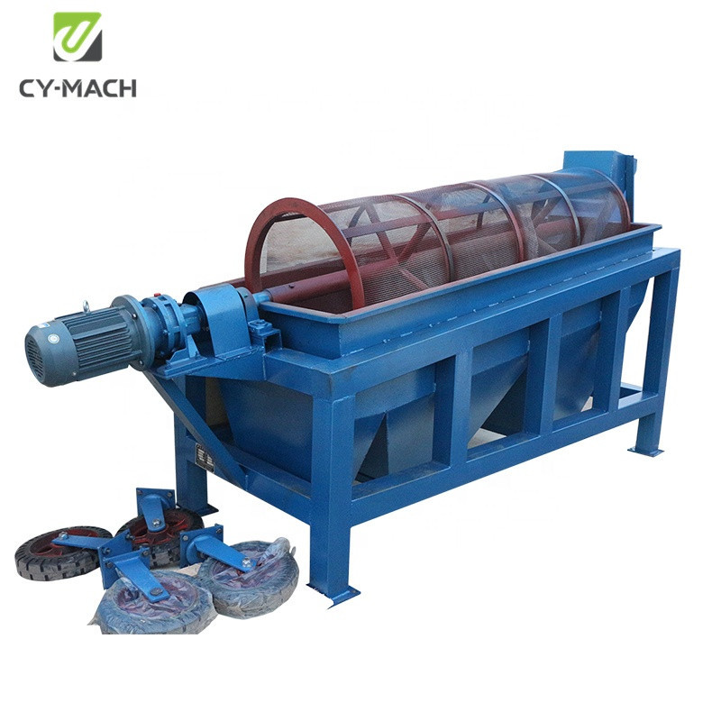 Buy Industrial Sand Soil Sorting Machine Small Compost Sifter Drum ...