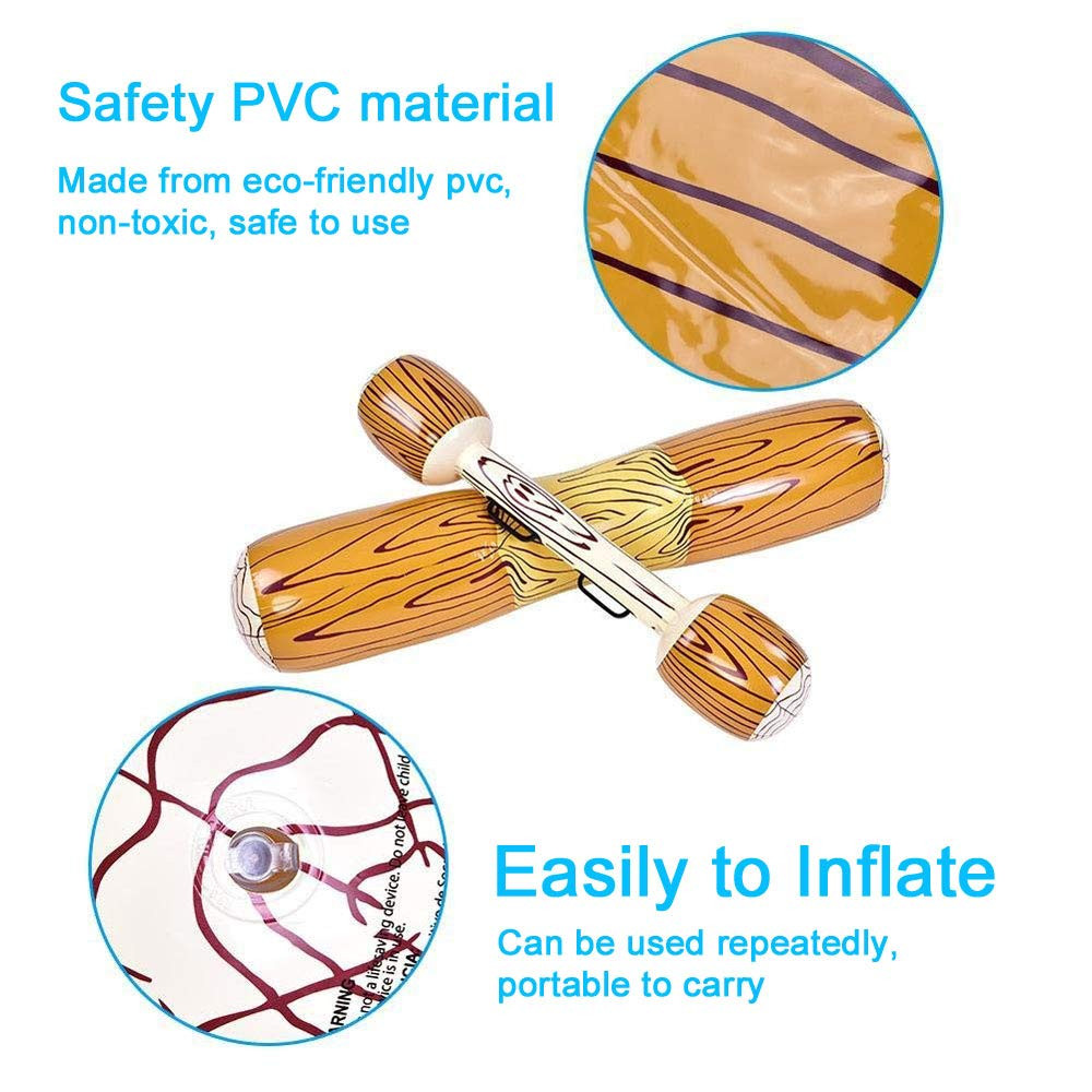 Buy Inflatable Floating Water Toys Aerated Battle Logs Pool Party Play ...