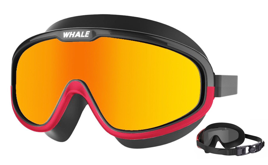 Buy Iso 9001 Certificated Swimming Mask Colorful Mirror Coating ...