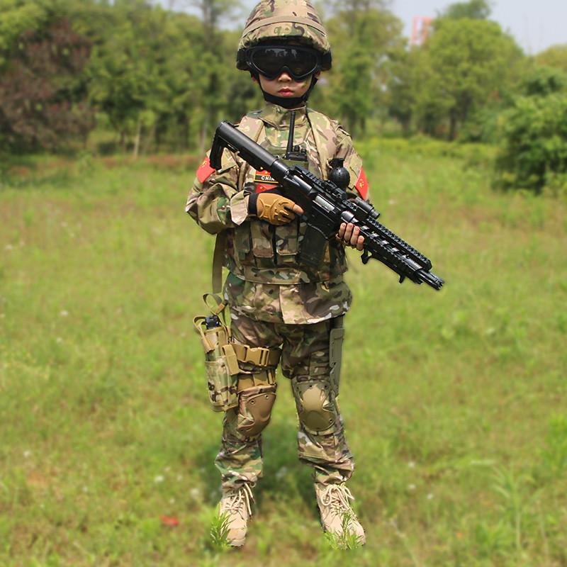 Buy Kid Military Uniforms Tactical Clothes Vintage Army Pants Jackets ...