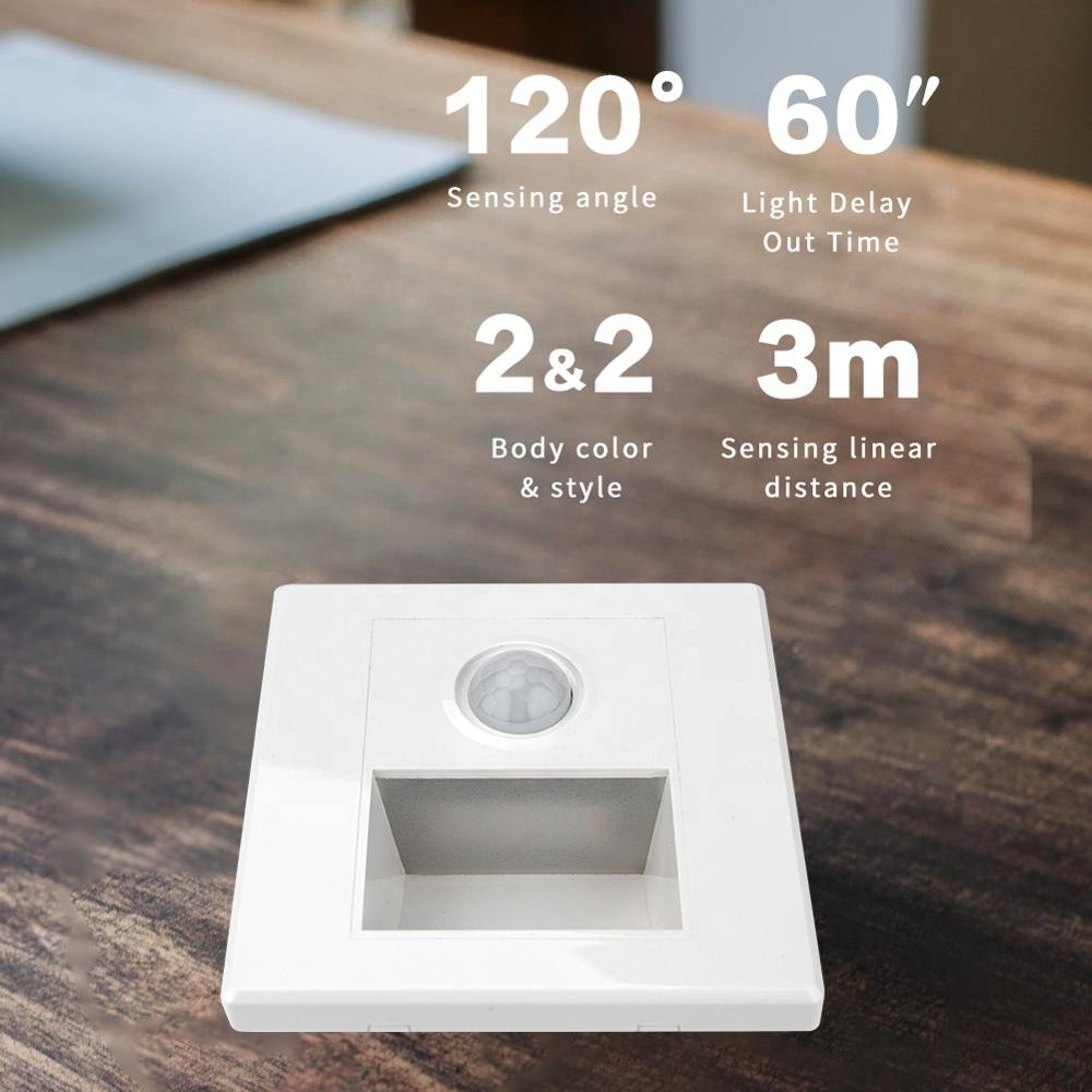 Buy Led Night Light Stairs Corner Corridor Wall Lamp Home Decor ...