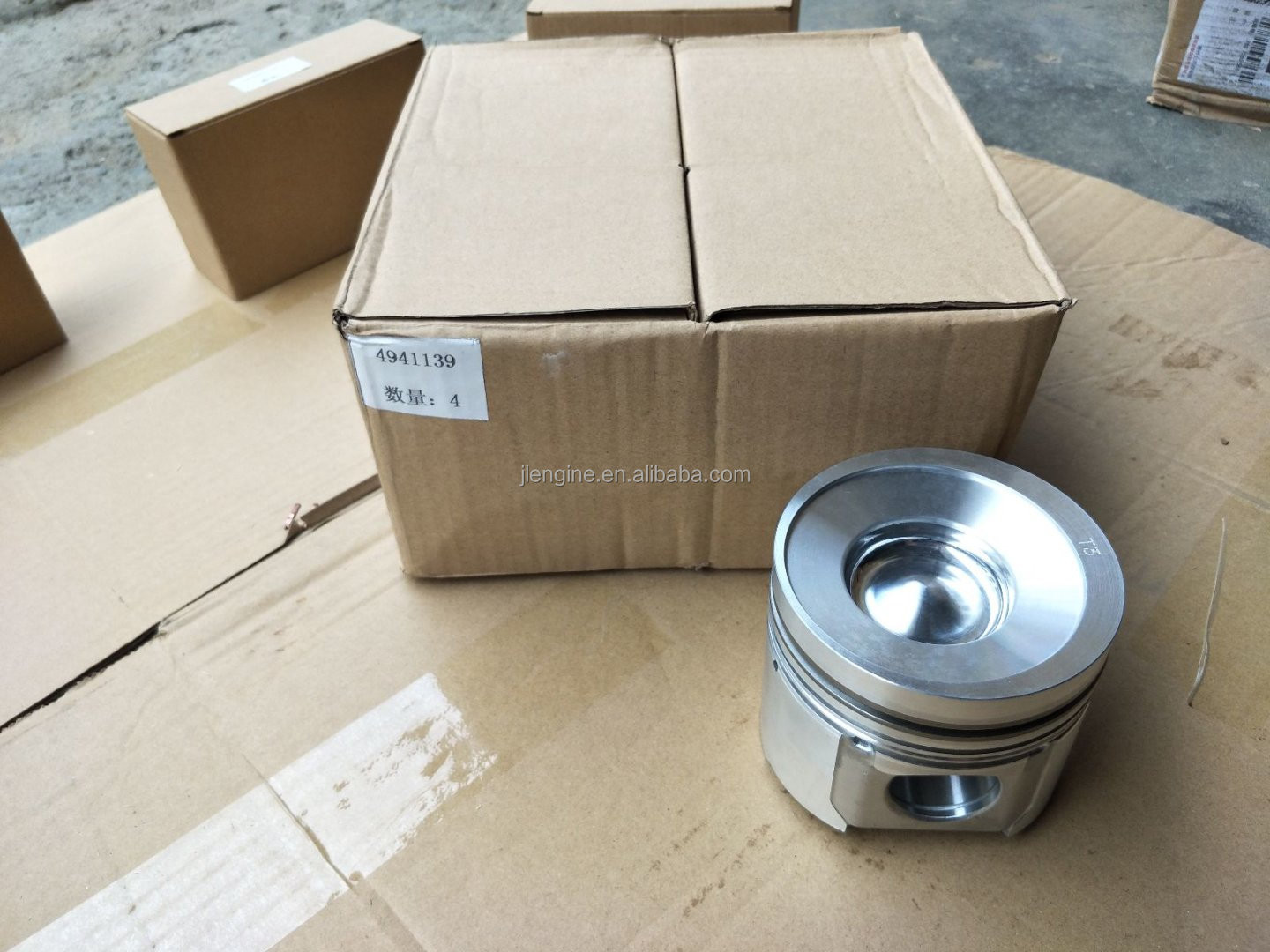 Buy Machinery Engine Parts 3.3l B3.3 Engine Piston 4941139 4955416 from ...