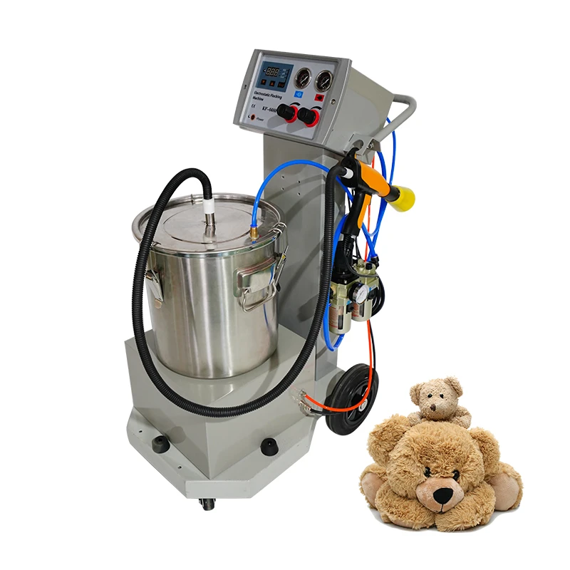 Buy Manual Spraying Type Electrostatic Flocking Machine For Textile ...