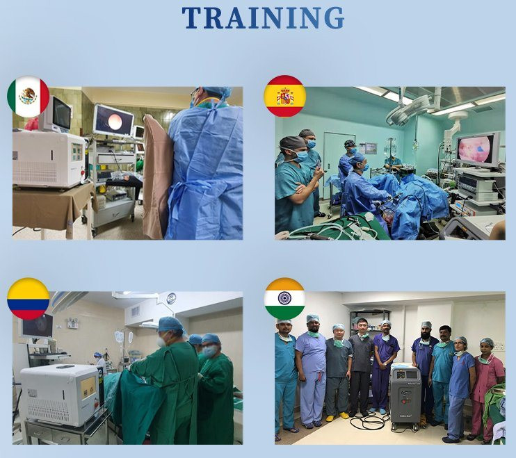 Buy Medical Powerful 100 Watt Holmium Laser Equipment For Holep Tumor ...