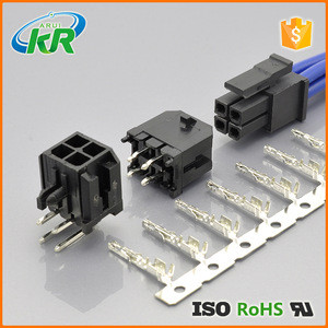 Buy Mini Fit 4pin Male And Female Connector Micro Fit Wiring Harness ...