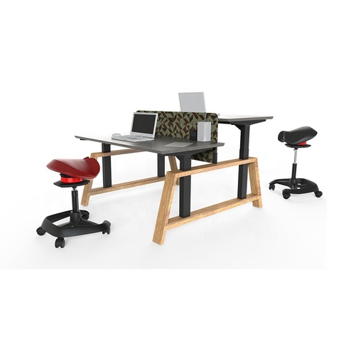 Buy Modern Office Fitness Original Saddle Space-saving Standing Desk ...