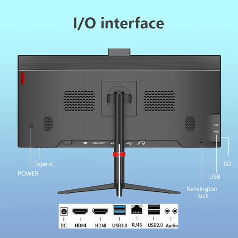 Buy Morden Style 30 Inch Ips Screen Gaming Computer Set All In One Pc ...