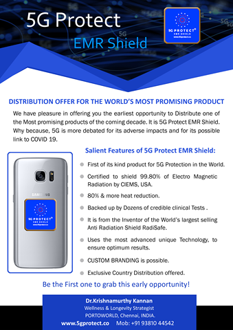 Most Demanded 5g Radiation Protection Card Shielding Patented ...