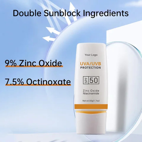 Buy Natural Organic Spf 50 Sunblock Sun Uv Protection Non-greasy ...