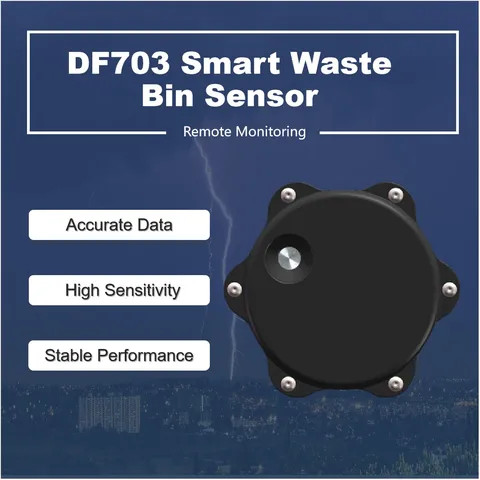Buy Nb-iot Trash Can Monitor Ultrasonic Distance Detector Smart Dustbin ...