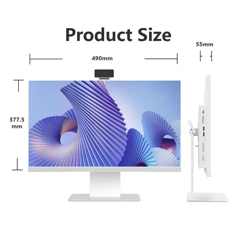 Buy New All In One Pc Portable 23.8 Inch Gaming Aio Pc With Dvd/camera ...