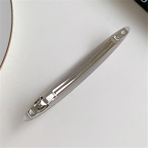 Buy New Arrive Geometric Oval Hair Pin Spring Sweet Plastic Barrettes ...