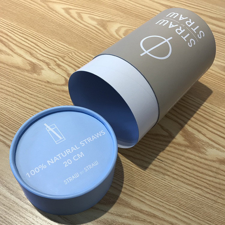 Buy Oem Print Kraft Carton Tubular Packaging Box Round Paper Tube For ...