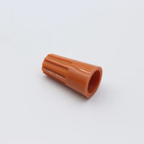 Buy Orange Screw On Wire Connectors Wire Termination Connectors Easy ...