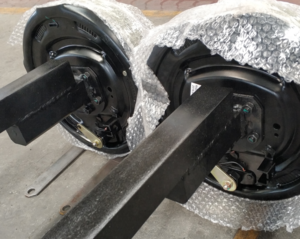 Buy Overlay Axle Assembly Electric Braked For Caravan Trailers from ...