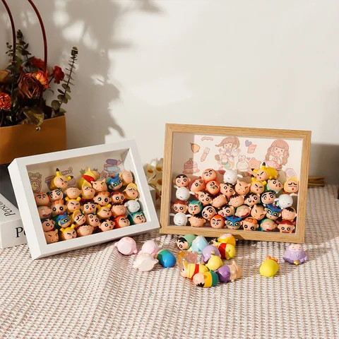 Buy Picture Display Black Solid Wood Deep Acrylic Digital Shadow Box ...