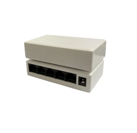 Buy Plastic Case Switch 5 Port 10/100m Desktop Network Switch from ...