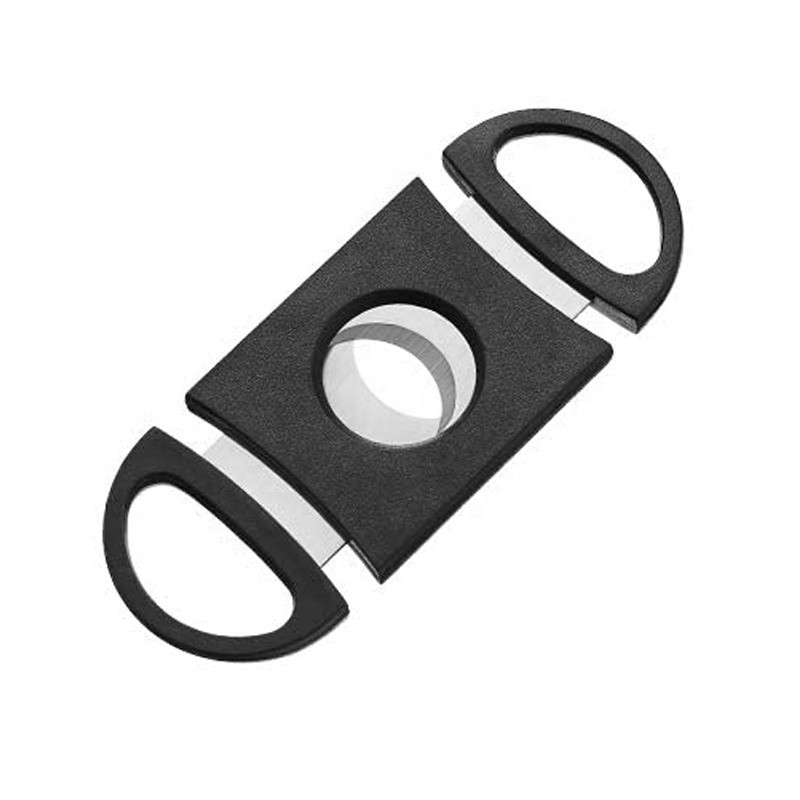 Buy Plastic Cigar Cutter Black Plastic Guillotine Cigar Knife With ...