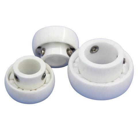 Buy Pom Plastic Radial Insert Ball Bearings Corrosion Resistant Light ...