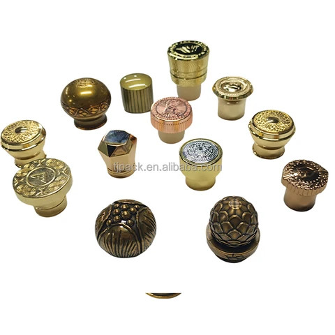 Buy Promotional Luxury Perfume Accessories Vintage Glass Bottle Stopper ...